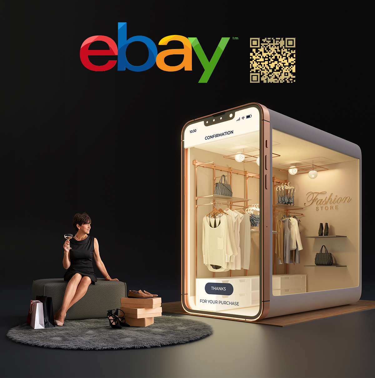 QR CODE FOR YOUR EBAY – QRSpace.com